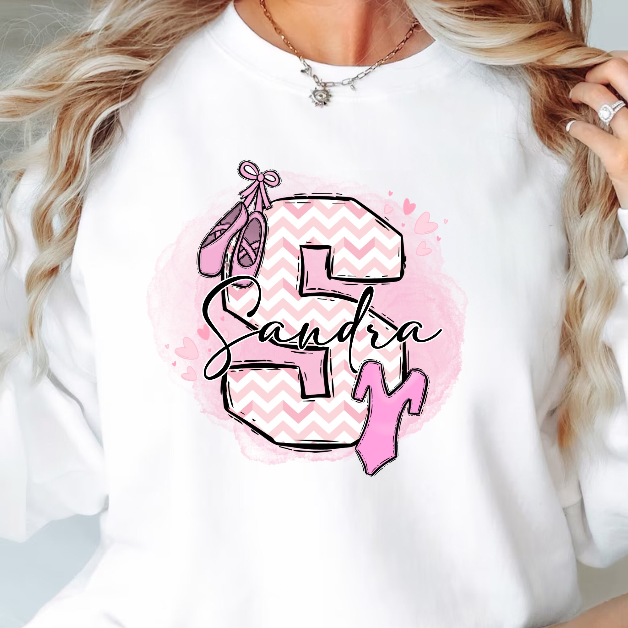 EDITABLE Ballet Doodle Letter, CANVA TEMPLATE, Make Your Own Name ...