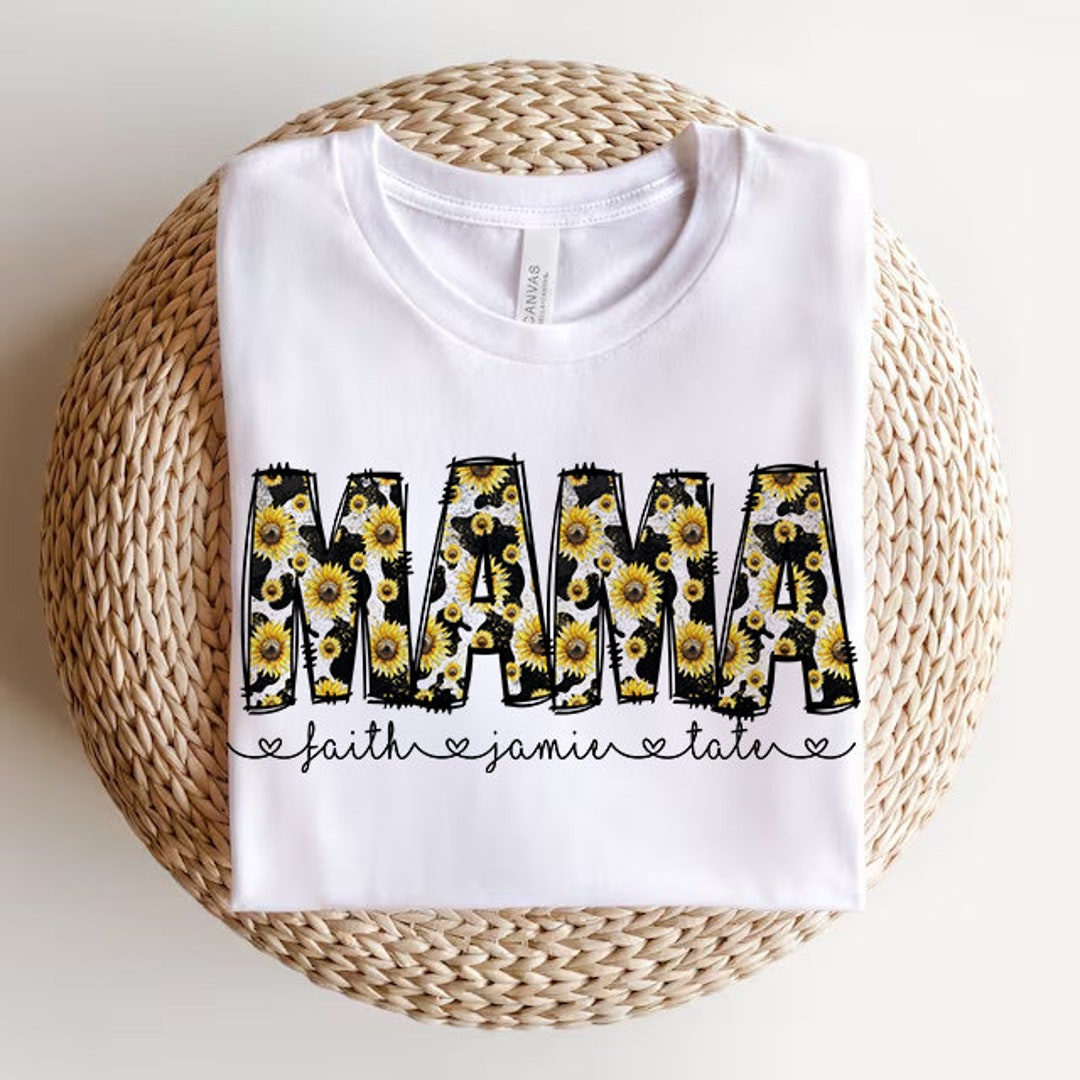 Sunflower Mama PNG, Floral Spring Mama Design, Sunflower Mama With ...