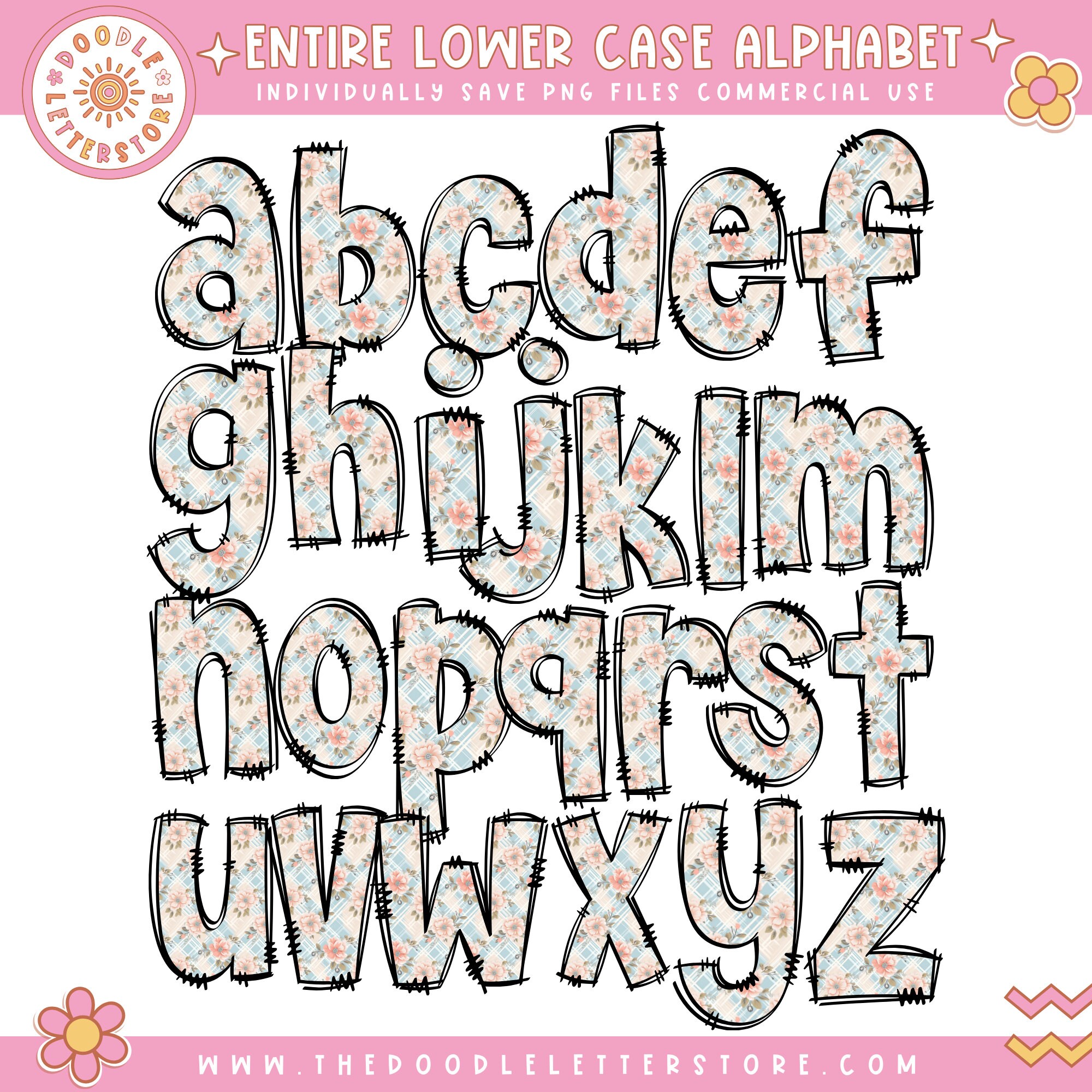 Nativity Christmas Clip Art + Doodle Letters and Numbers, Christian ...