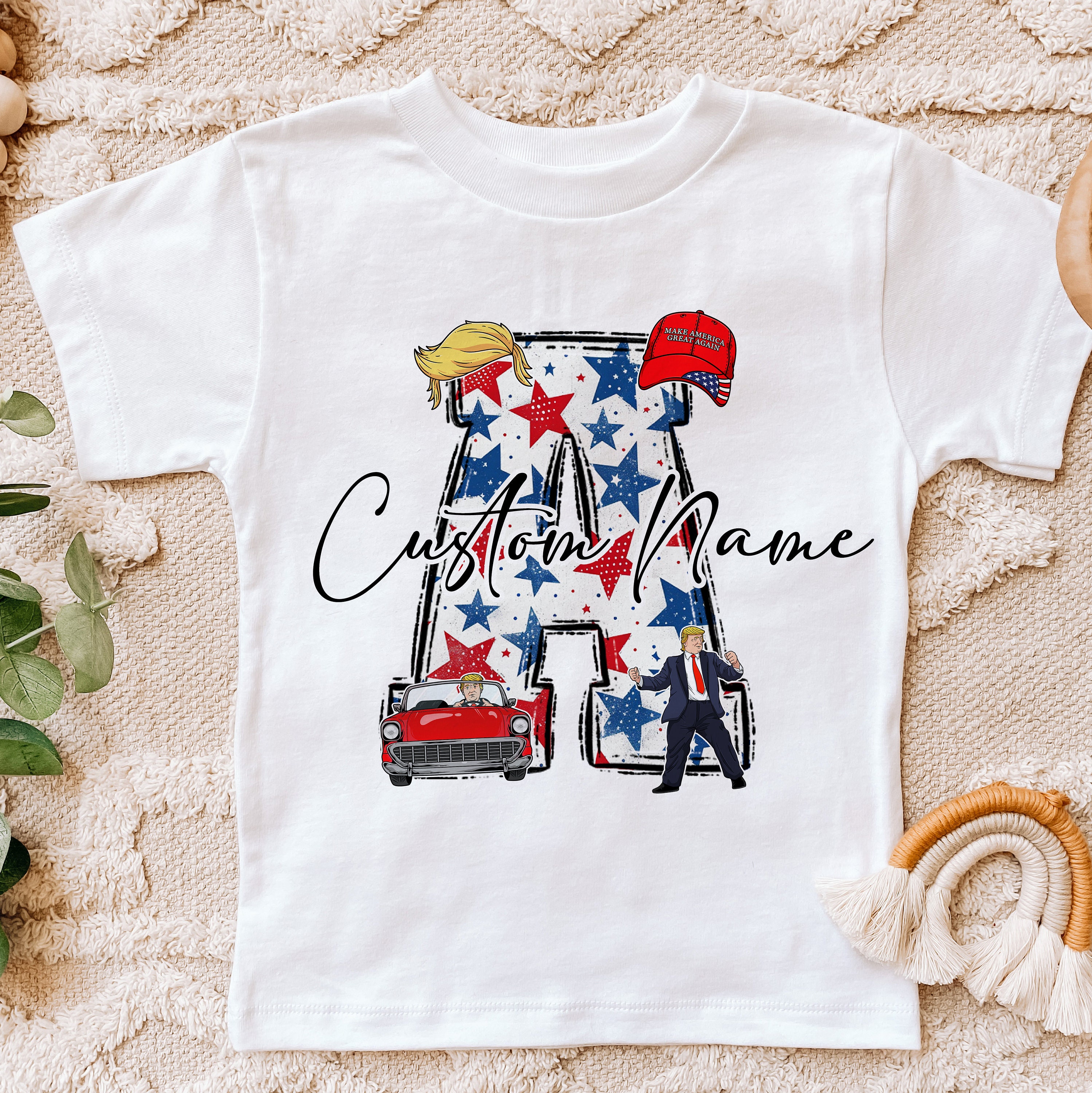 EDITABLE Trump Doodle Letter, CANVA TEMPLATE, Make Your Own Name ...