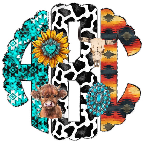 Hand Drawn Initials - Etsy