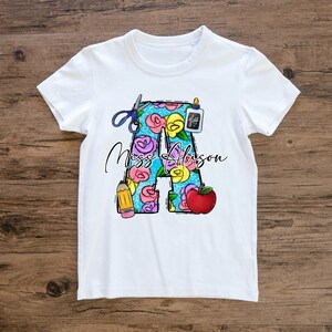 EDITABLE Back to School Doodle Letter, CANVA TEMPLATE, Make Your Own ...