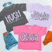 Pastel Purple and Teal Spring Doodle Alphabet Letters Sublimation ...