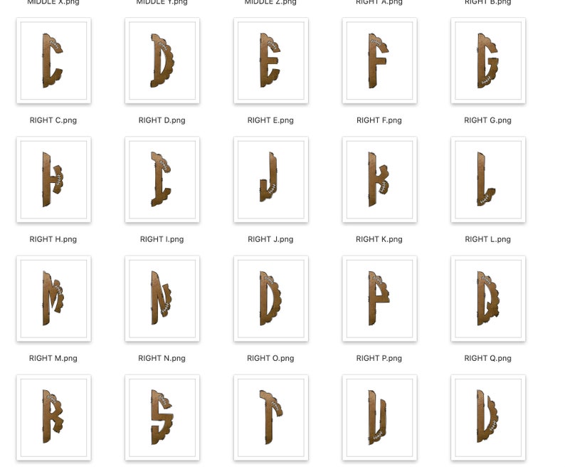 Maroon FOOTBALL Monogram Png Letters Fall Sports Sublimation - Etsy