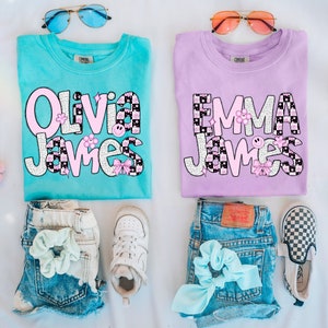 Pink Bow Doodle Letters PNG, Retro Digital Download, Pink Speckle ...