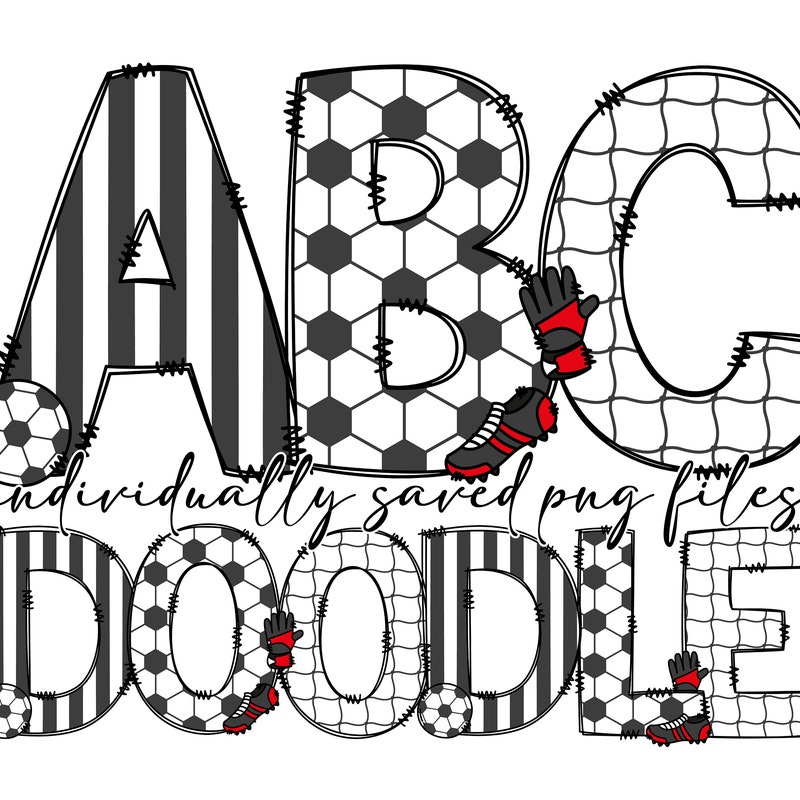 Soccer Wall Letters - Etsy