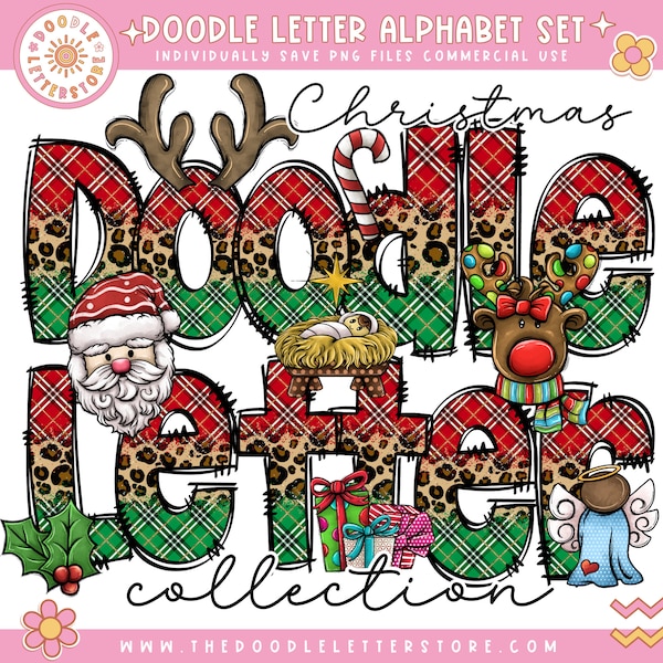 Doodle Letters - Etsy