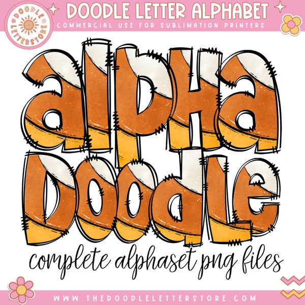 Candy Alphabet Letters - Etsy
