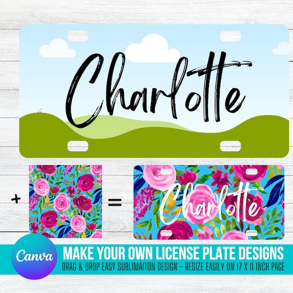 Number Plate Designs - Etsy