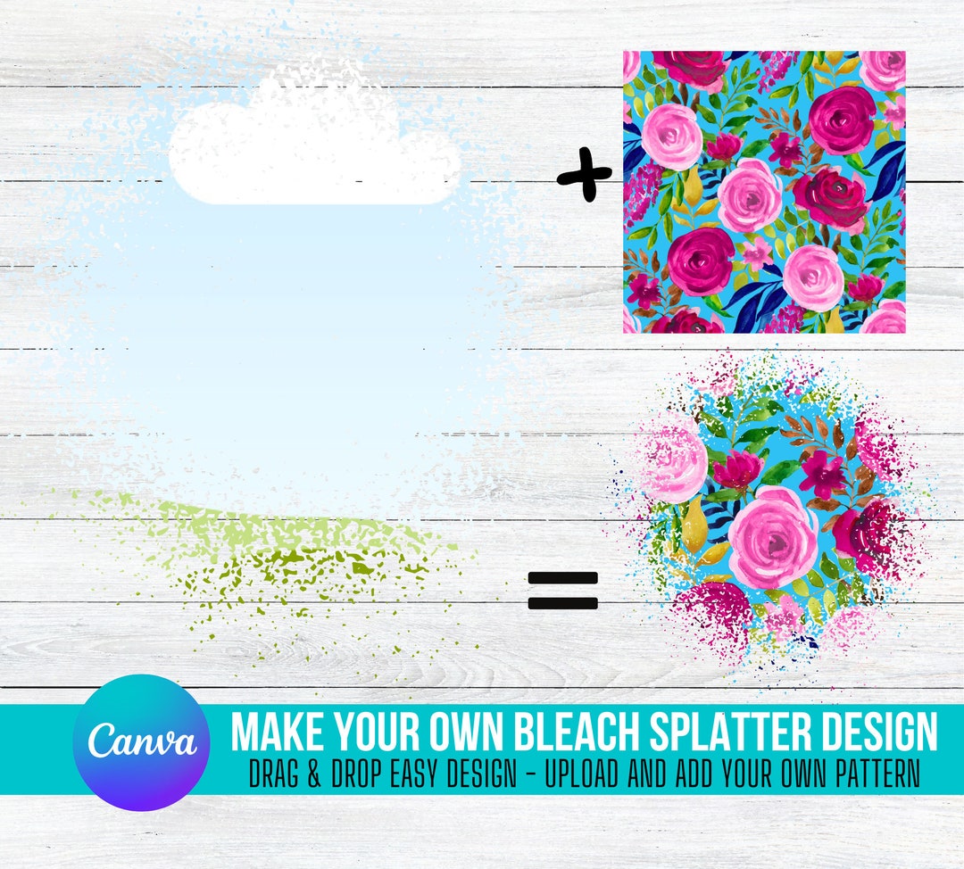 Add Your Own Pattern Splatter, Create Digital Design Elements CANVA ...