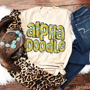 Lemon Watercolor Mega Doodle Letter Bundle, Alphabet Set, Clip Art ...