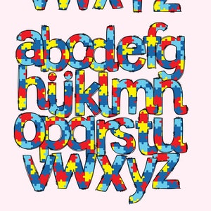 Autism Puzzle - Etsy