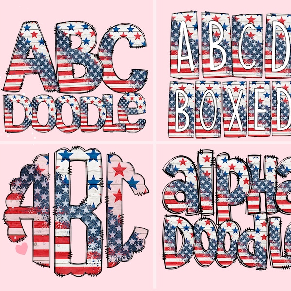 Rustic Alphabet Clip Art - Etsy