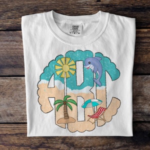 Summer Beach Lover, Summer Vacation Family Holiday, Popular Doodle ...