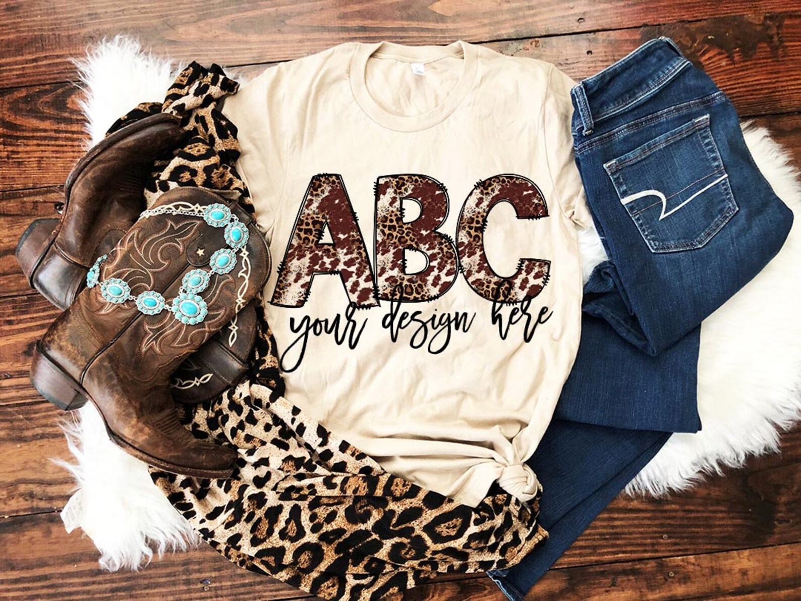 Cowhide Leopard Mega Doodle Letter Bundle, Alphabet Set, Clip Art ...