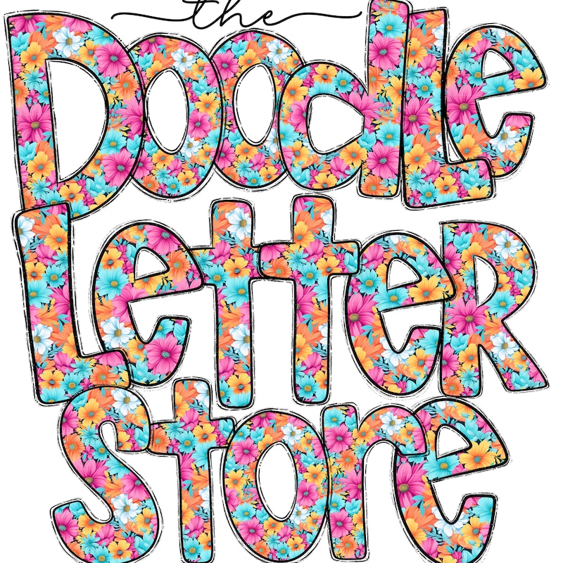 Spring Letters - Etsy