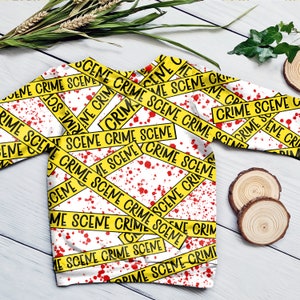 True Crime, Serial Killer Blood Splatter Forensic Police Repeating ...