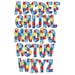 Autism Alphabet Letters PNG Bundle, Autistic Awareness Print Autism ...
