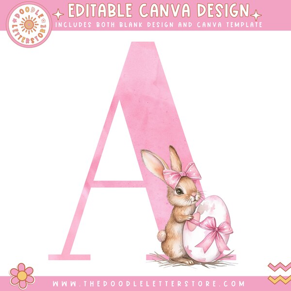 Easter Alphabet - Etsy