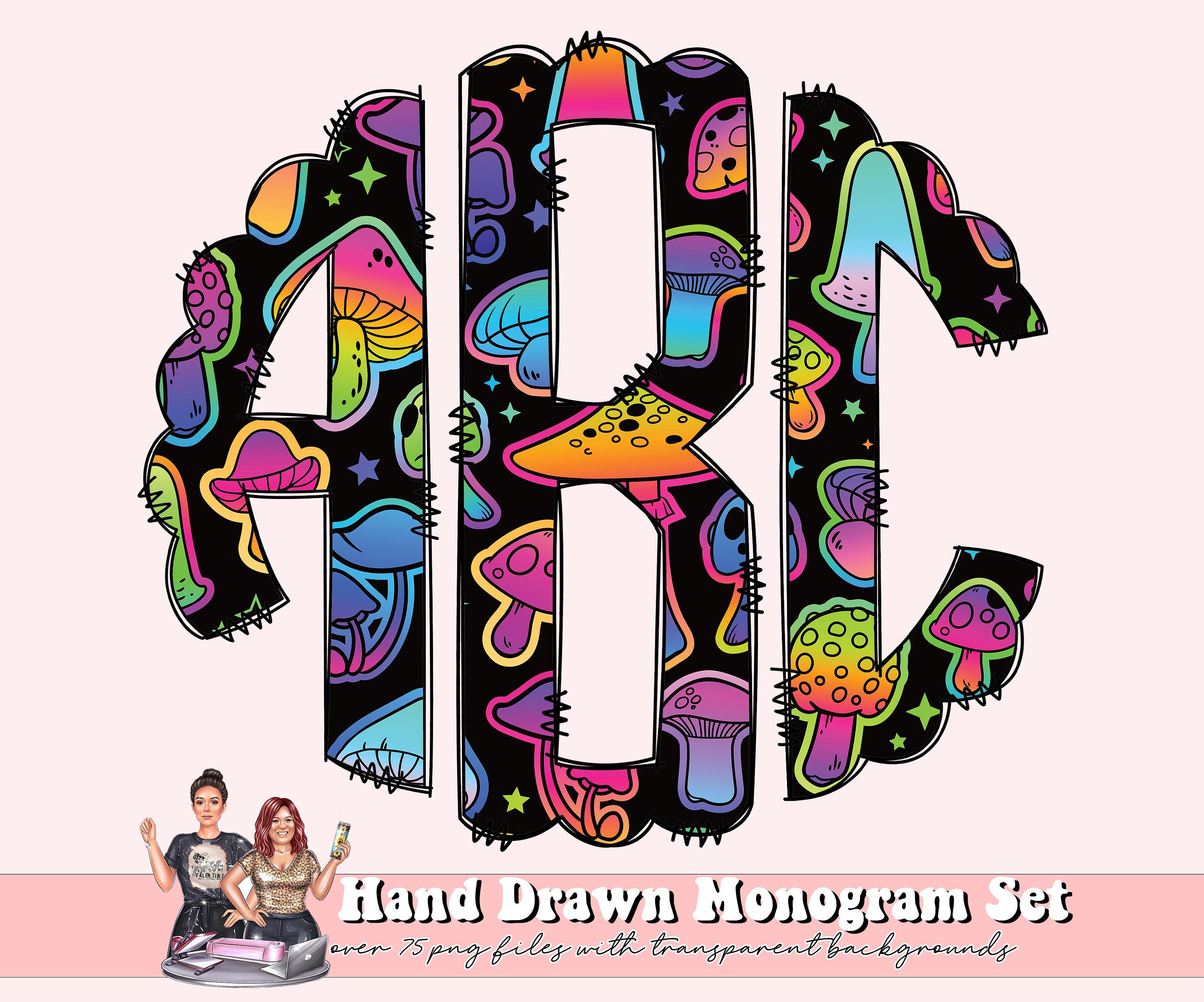 Psychedelic Alphabet