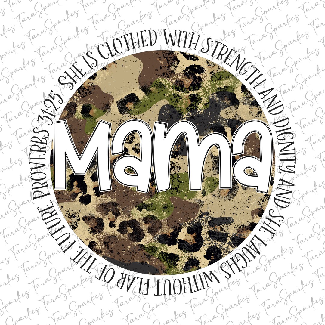 Army Mama Sublimation Design, Mockups Included, Mothers Day Sublimate ...