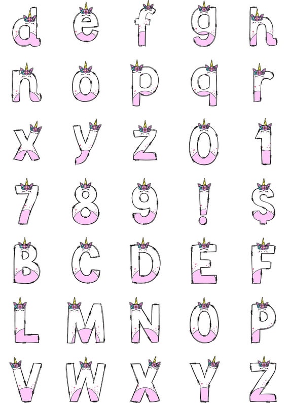 Cute Alphabet Letters Designs