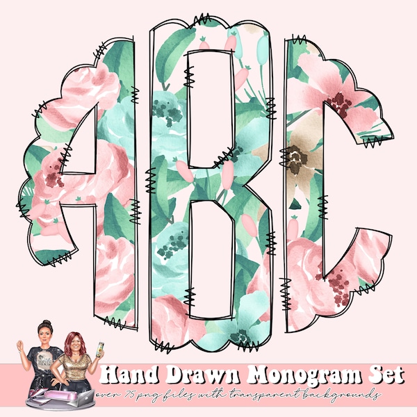 Monogram Letters - Etsy