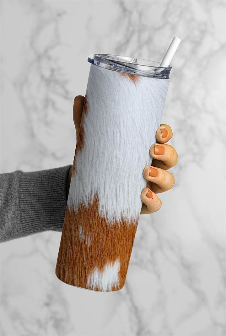 Cowhide 20oz Tumbler Design Bundle Cow Print Country - Etsy
