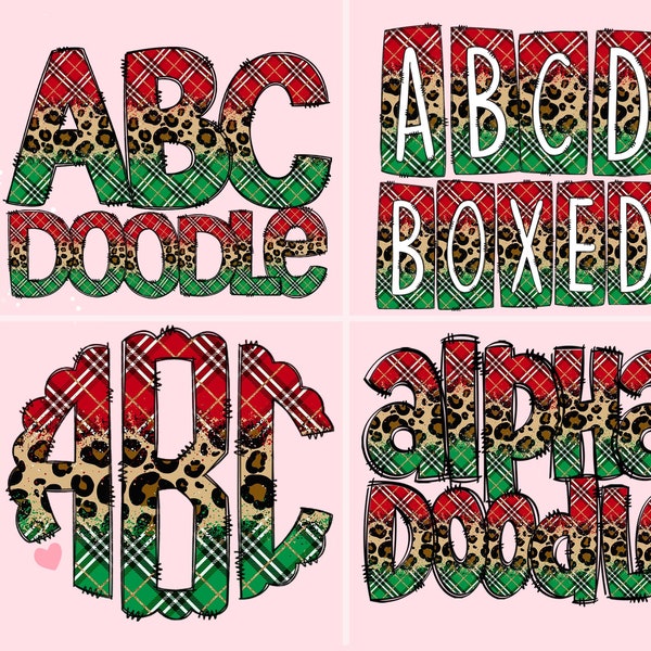 Christmas Doodle - Etsy