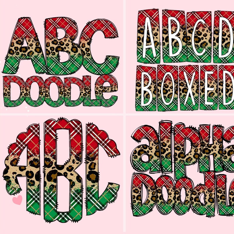 Christmas Doodle - Etsy