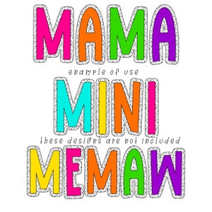 Bright Spotty Doodle Alphabet Letters, Dalmatian Spots Sublimation ...