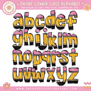 Doodle Pencil School Teacher Back to School Bulletin Board Doodle ...