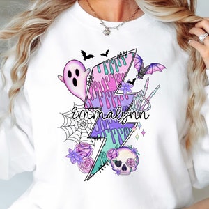 EDITABLE Halloween Doodle Letter, CANVA TEMPLATE, Make Your Own Name ...