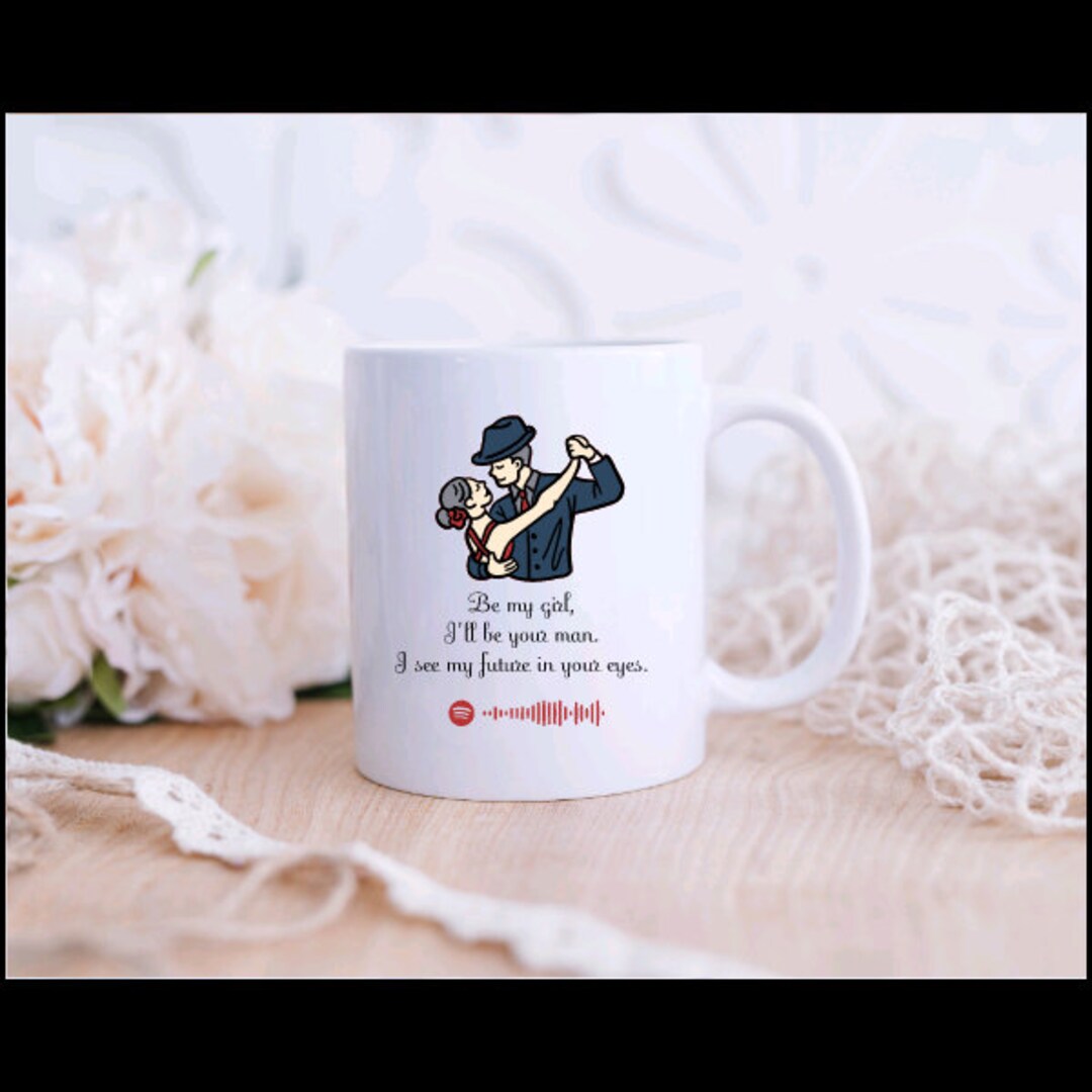Perfect Ed Sheeran Spotify Code on Coffee Mug Gifts for Her - Etsy