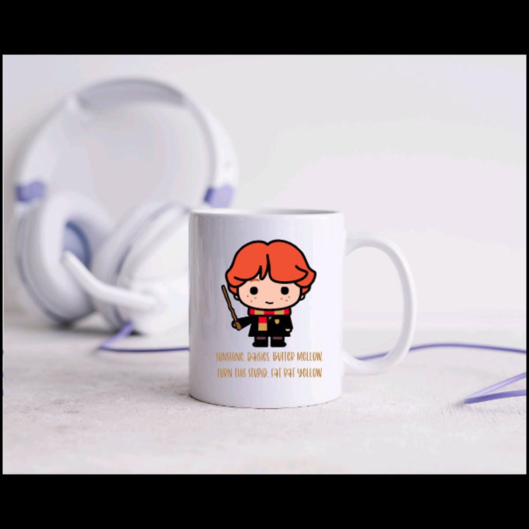 Harry Potter 'ron Weasley' Quotes on Mug, Gift for Harry Potter Fan, JK ...
