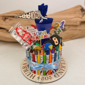 Schuleinführung, Einschulung, Geschenke zur Schuleinführung, Schultorte, Stiftetorte, Schulkind ...