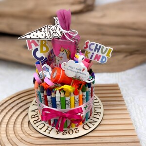 Schuleinführung, Einschulung, Geschenke zur Schuleinführung, Schultorte, Stiftetorte, Schulkind ...