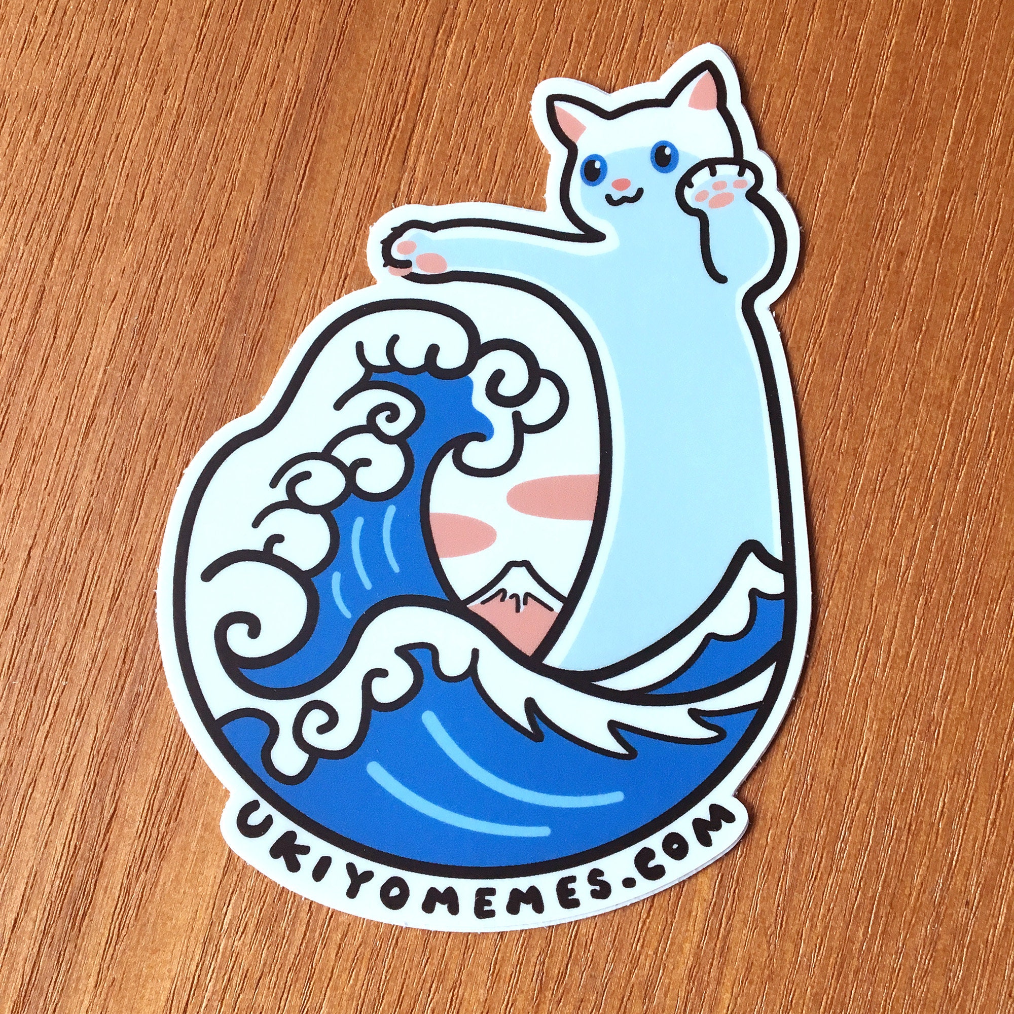 Longcat Meme Sticker | Etsy