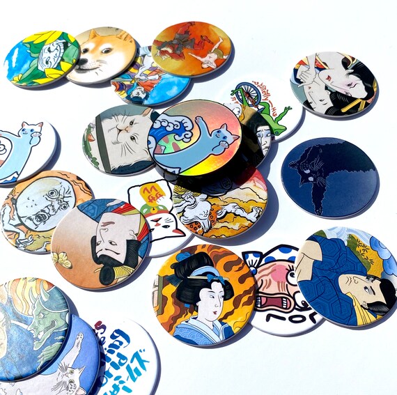 Ukiyomemes POGS 20 Meme Milkcaps Plus Holo-foil Slammer | Etsy