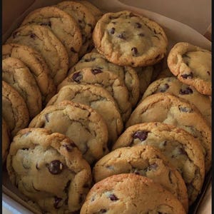 Chunk Choc Chip Cookies Large 15 Pc - Etsy