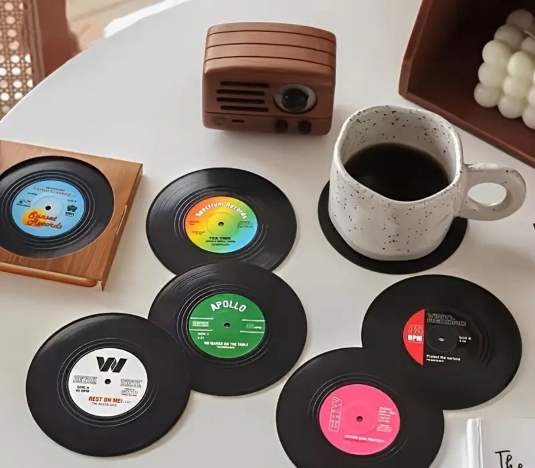 Coasters Vintage 90s,80s - Etsy