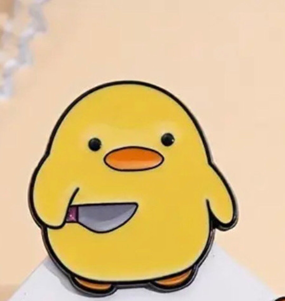 Cute Duck Pin - Etsy