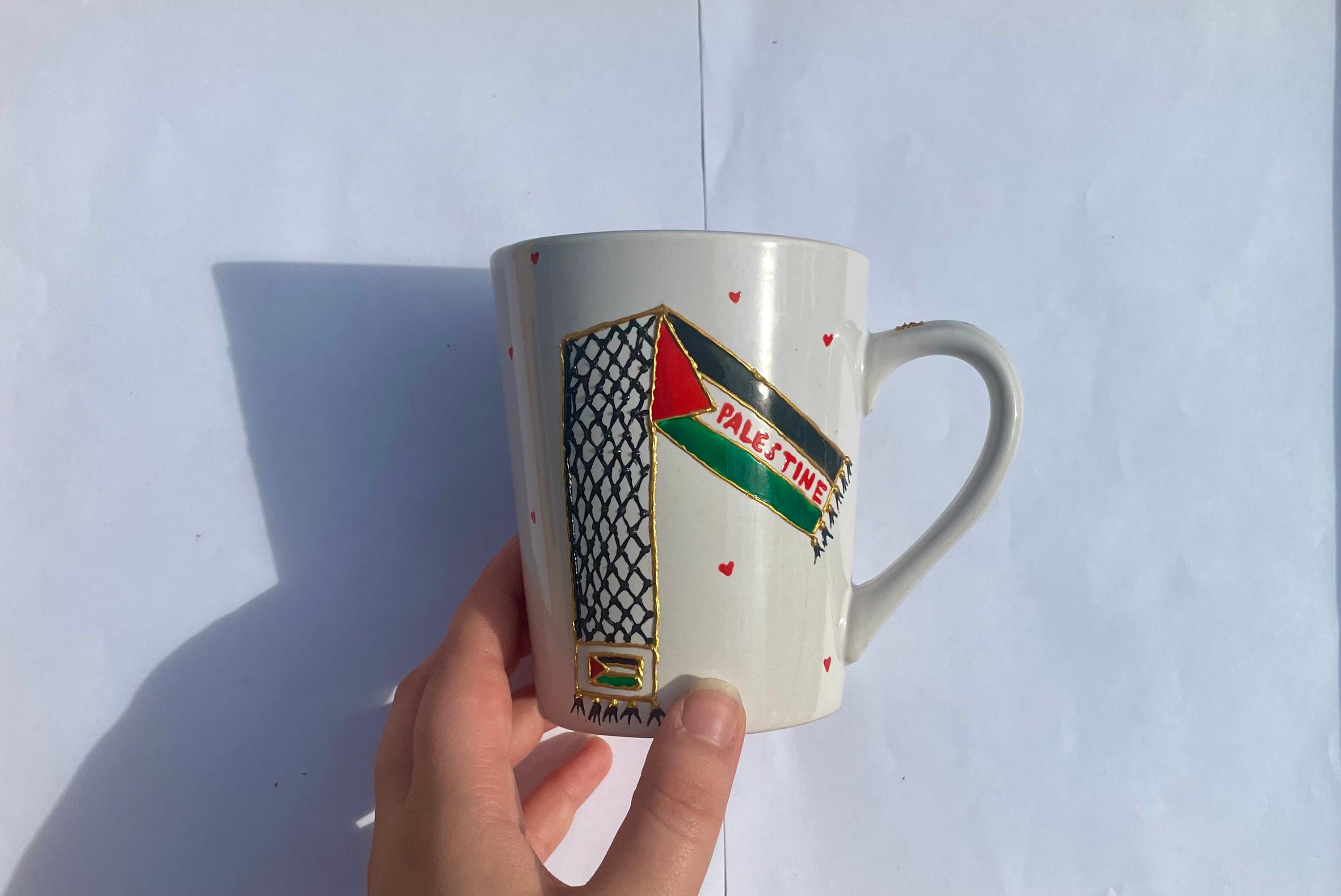 Palestinian Cup Letter - Etsy