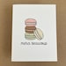 Merci Beaucoup Thank You Card French Macarons - Etsy