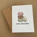 Merci Beaucoup - Thank You Card - French Macarons - Etsy