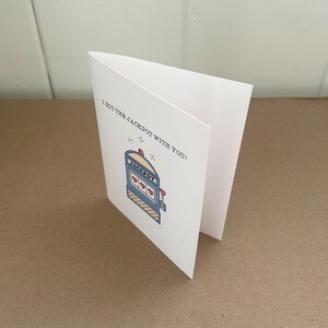 I Hit the Jackpot With You - Greeting Card - Etsy