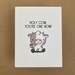 Holy Cow, You’re One Now! - First Birthday Card - Etsy
