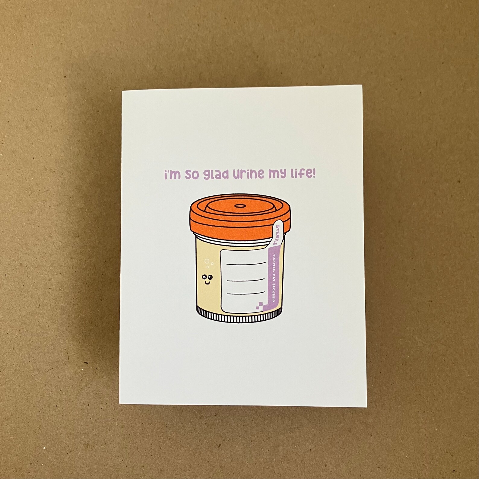 I’m so Glad Urine My Life - Greeting Card - Etsy