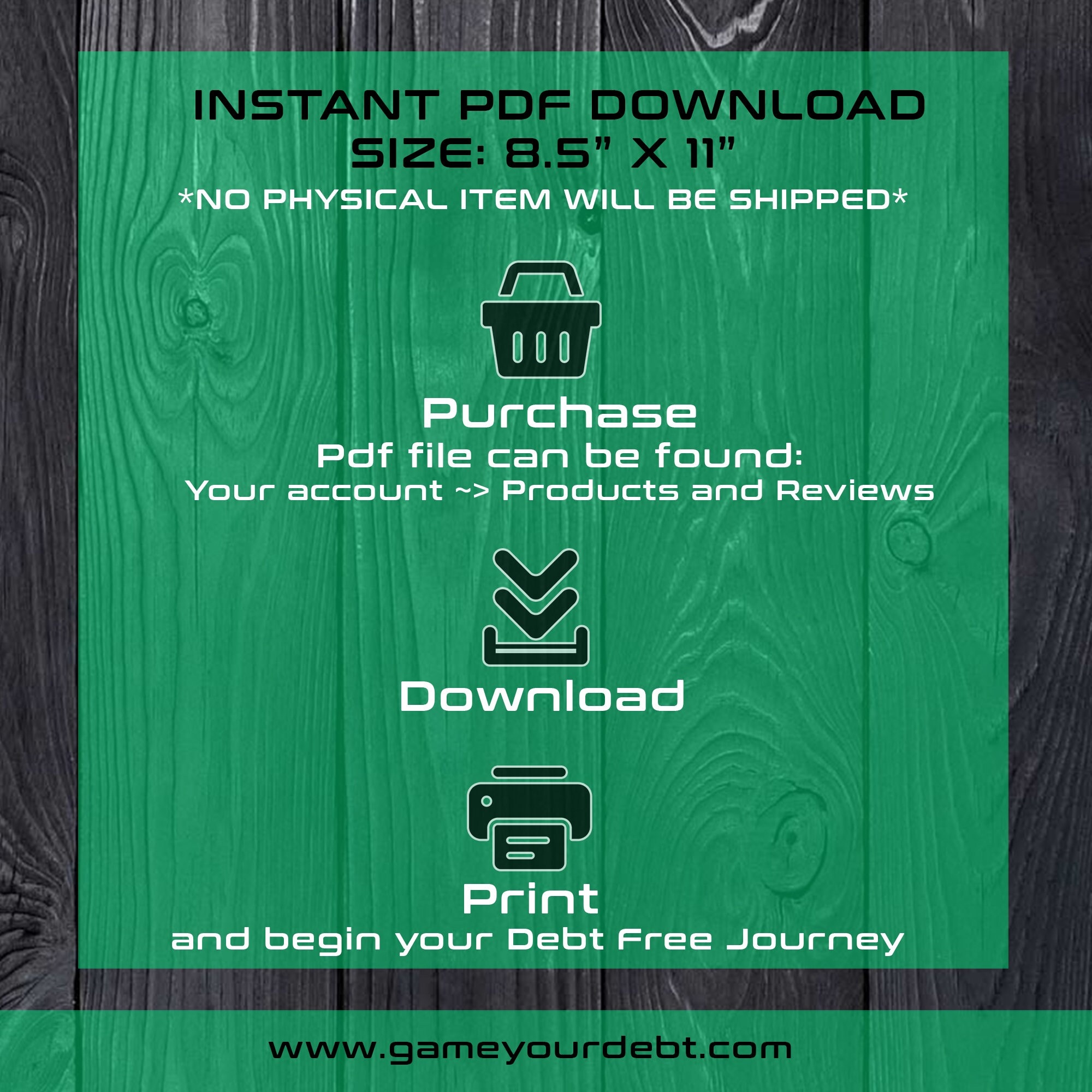 Debt Tracker Printable Cute Chart, Debt Free Coloring Tracker, Debt ...
