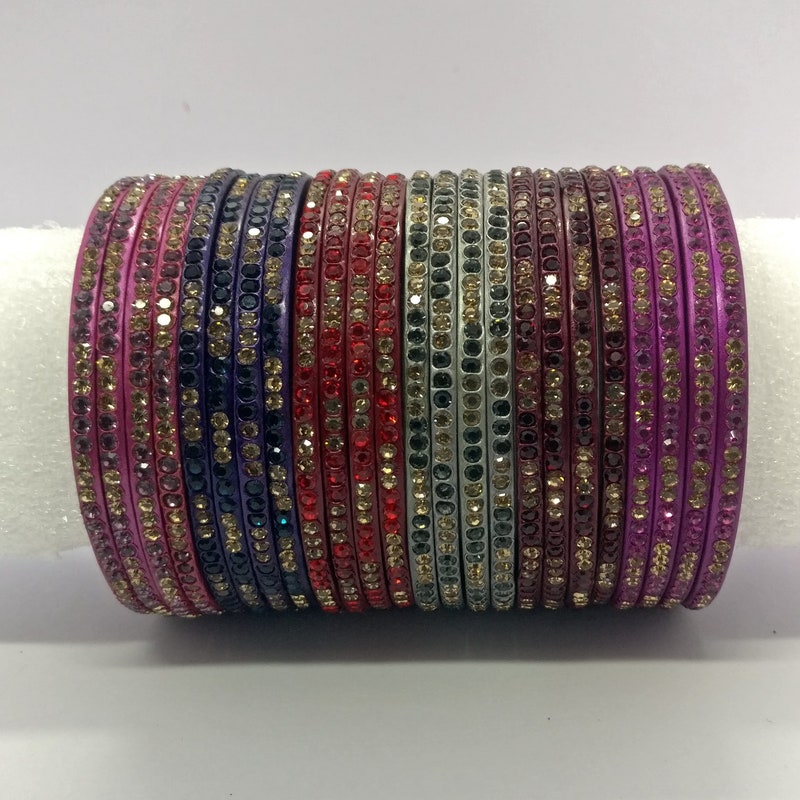 Stone Bangles - Etsy
